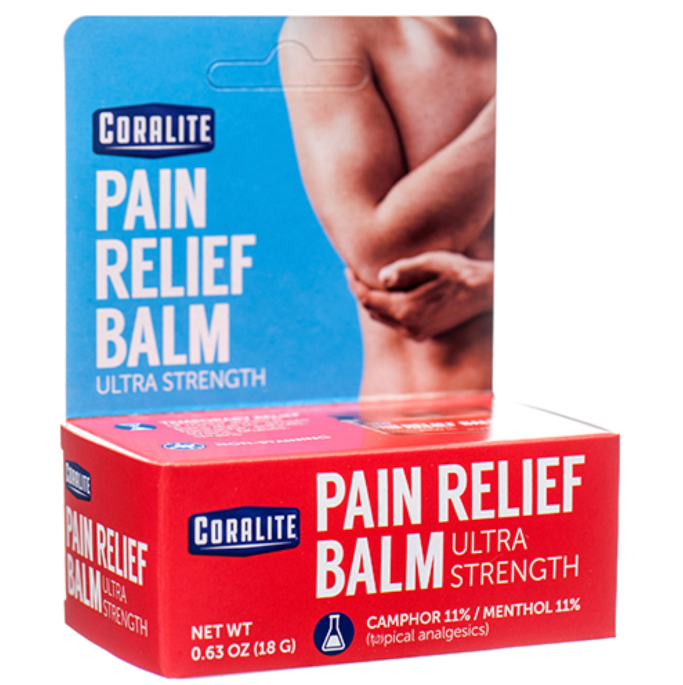 Coralite Ultra Strength Pain Relief Balm with Menthol, 0.63oz