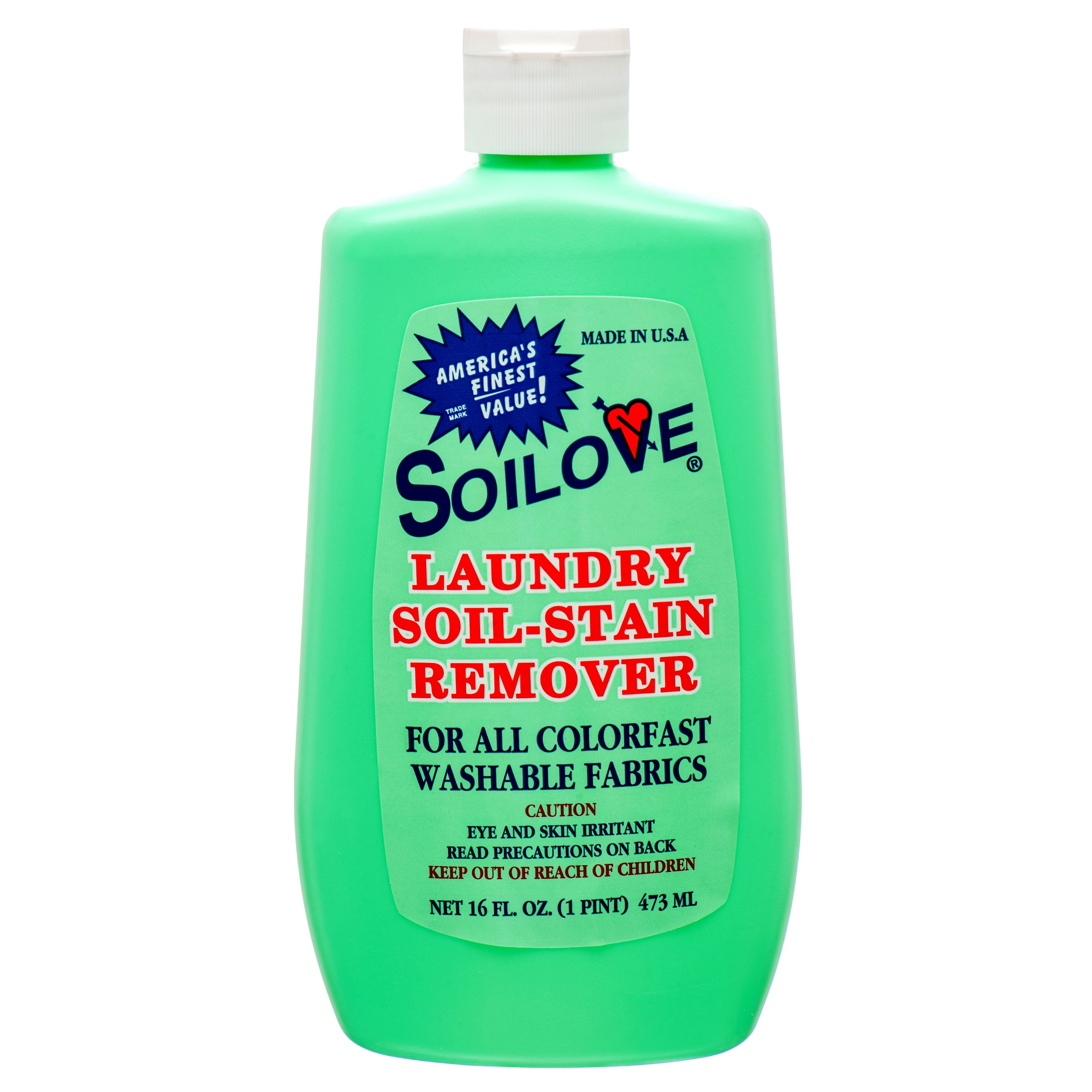 Soilove Laundry Soil-Stain Remover, 16 oz (12 Pack)