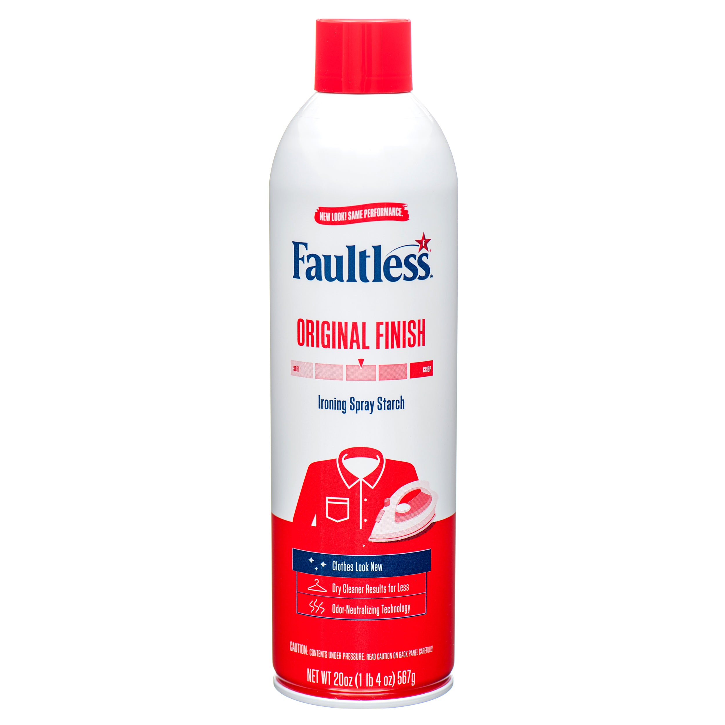 Faultless Ironing Spray Starch, Regular, 20 oz (12 Pack)