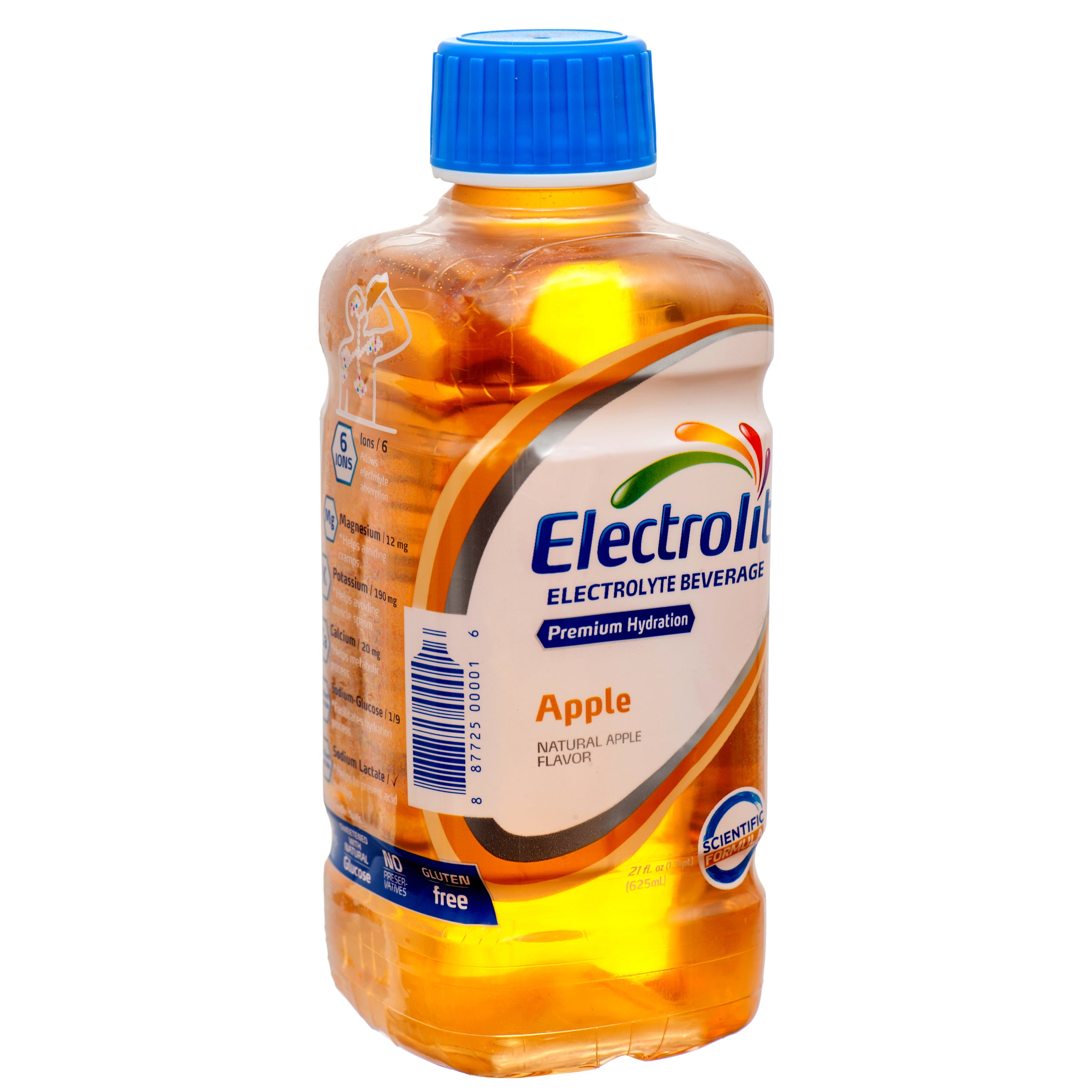 Electrolit Electrolyte Drink, Apple, 21 oz (12 Pack)