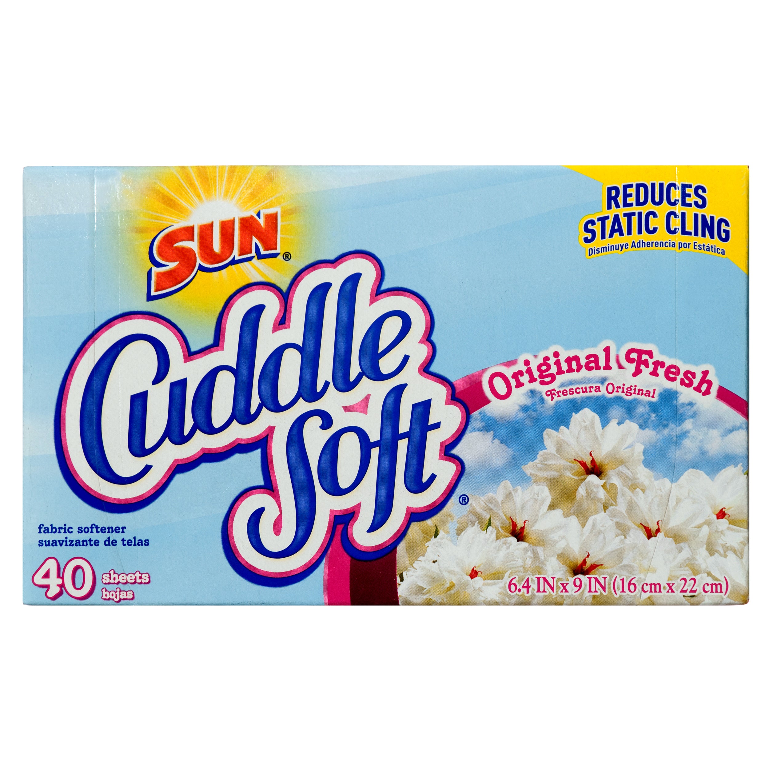 Cuddle Soft Fabric Softener Sheet 40Ct (12 Pack)